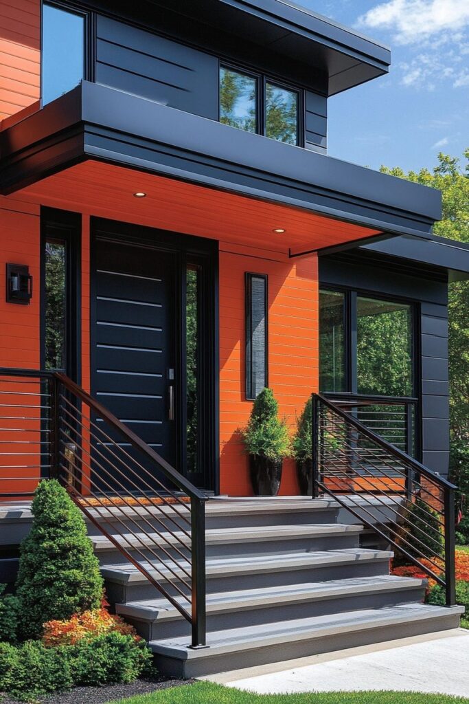 29 Elegant Contemporary Front Porch Ideas for a Welcoming First ...