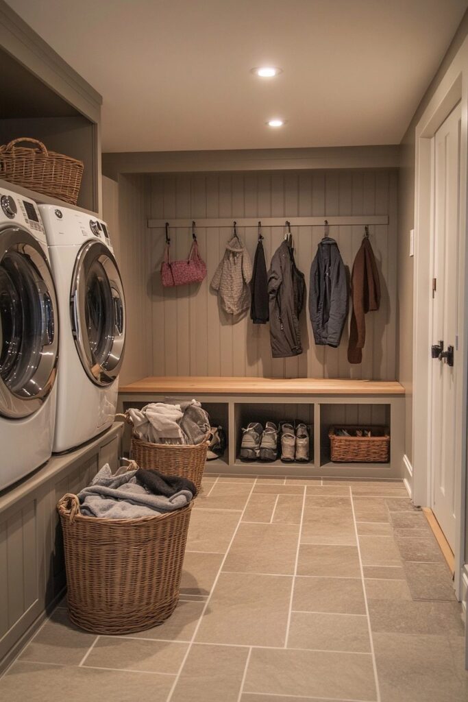 29 Smart Basement Laundry Rooms That Stay Neat - Architectural Craze