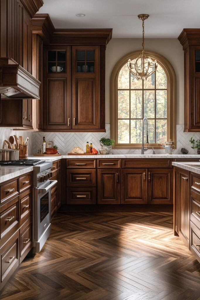 19 Sturdy Oak Kitchen Cabinets with a Reliable Look - Architectural Craze