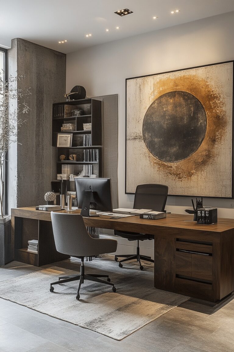 29 Stylish Contemporary Office Designs for a Sleek, Productive ...