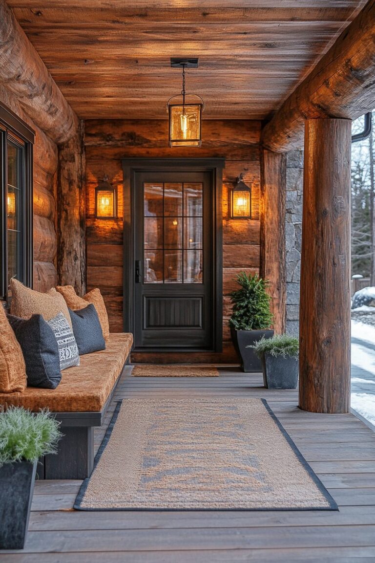 29 Elegant Contemporary Front Porch Ideas for a Welcoming First ...