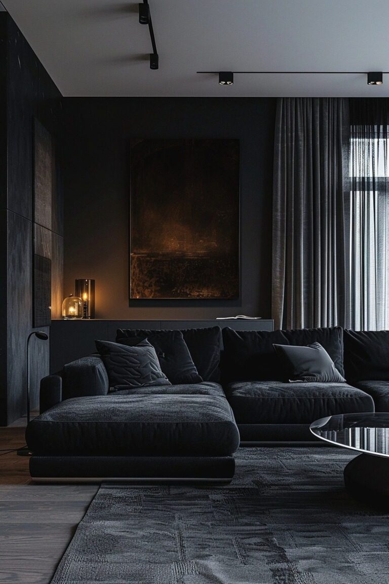 29 Bold Dark Aesthetic Decor Ideas for a Moody Atmosphere ...