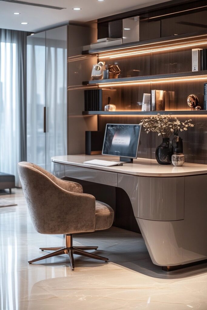 29 Clever Tiny Apartment Home Office Ideas for a Productive Setup ...