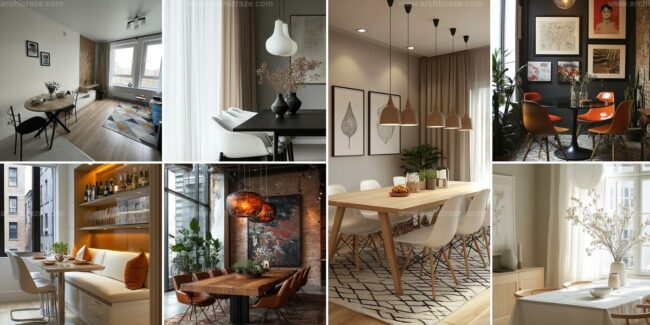29 Space-Saving Apartment Dining Area Ideas for a Stylish Setup ...