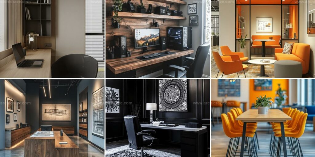 29 Stylish Contemporary Office Designs for a Sleek, Productive ...